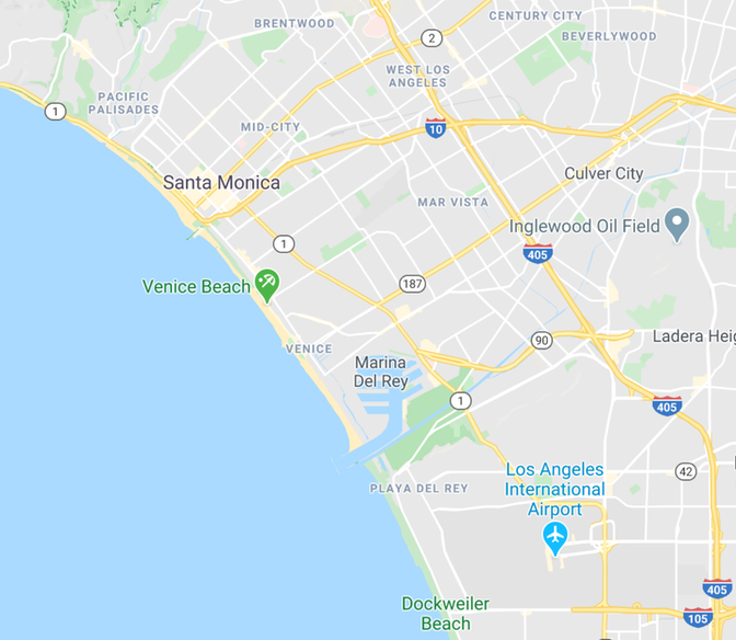 Venice Beach California Map 15 Stylish Boutique Hotels In Venice